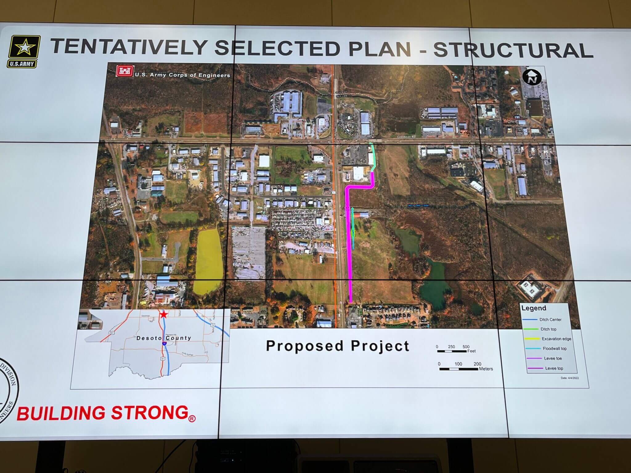 Corps of Engineers presents initial flood management plan | DeSoto ...