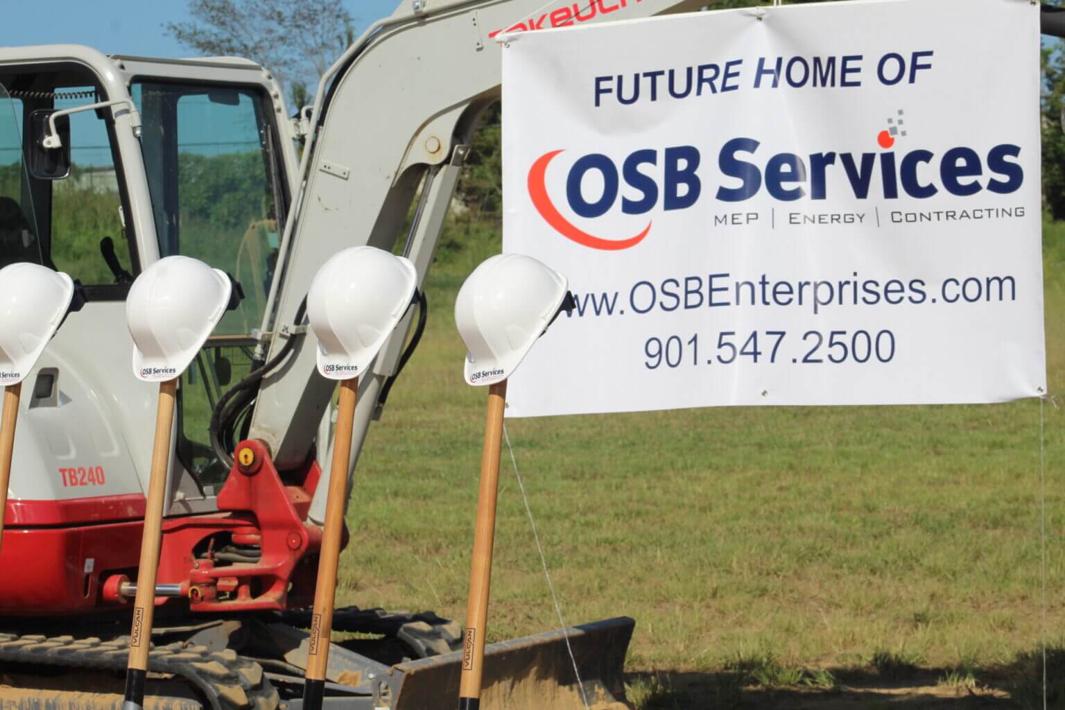OSB Services groundbreaking, armory project highlight Reeves visit ...