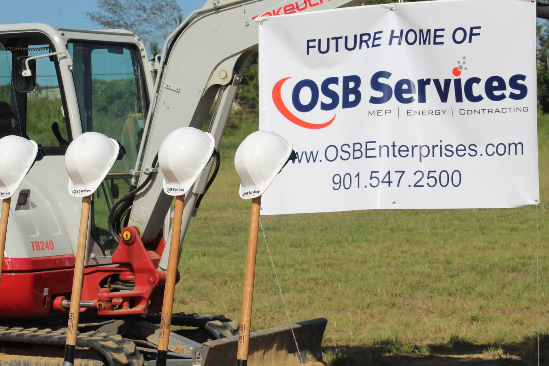 OSB Services groundbreaking, armory project highlight Reeves visit ...