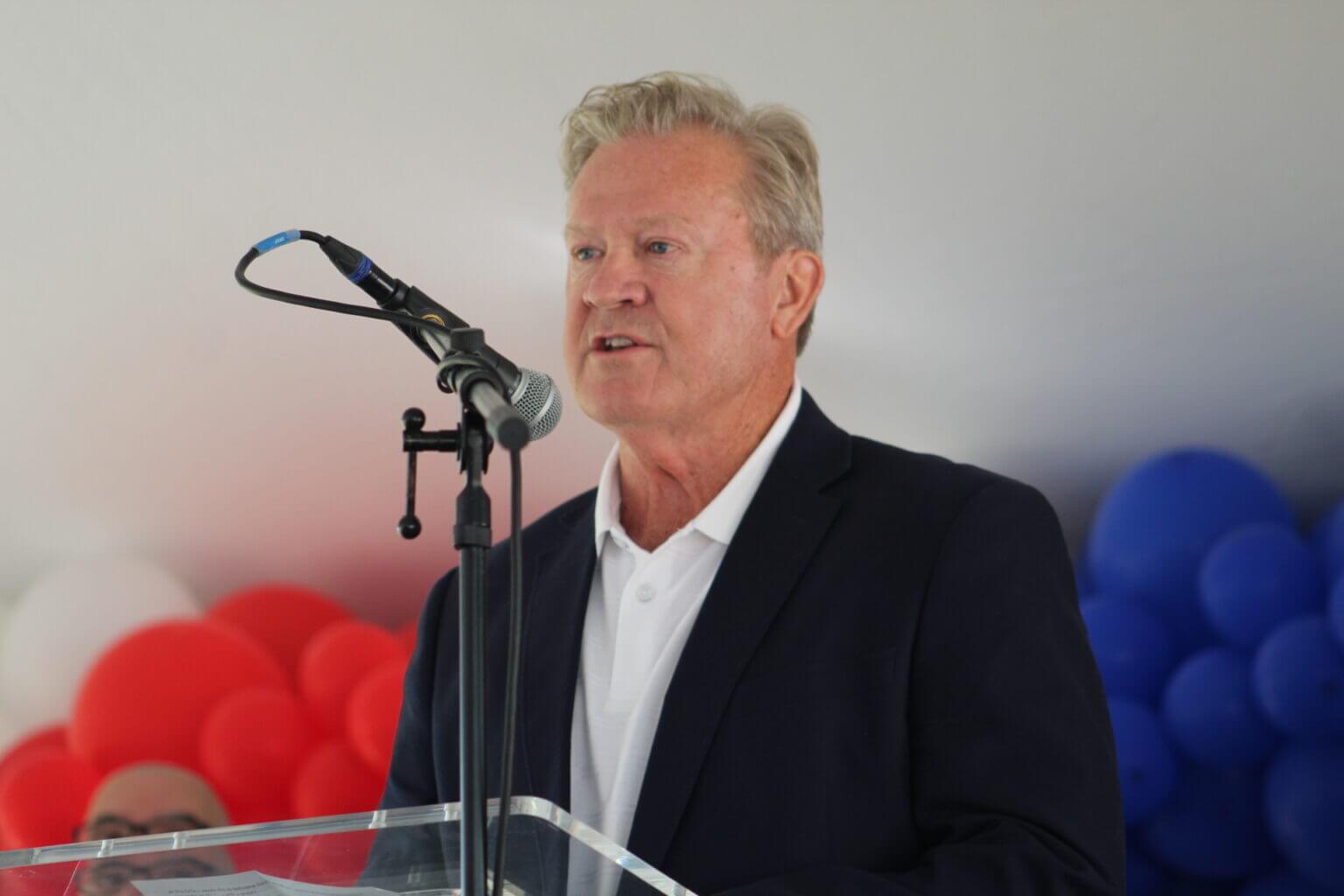 OSB Services groundbreaking, armory project highlight Reeves visit ...