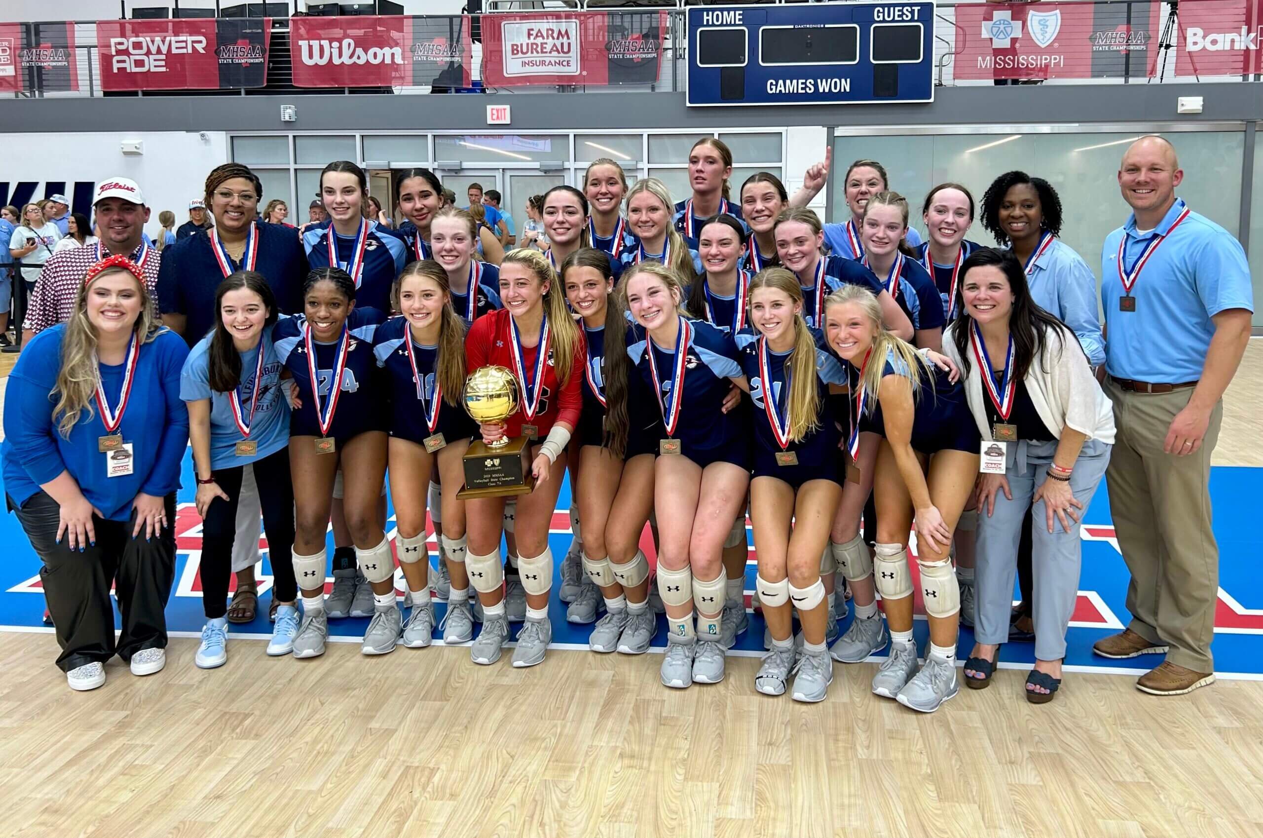 Revenge Tour Completed! Lewisburg takes 7A state volleyball title ...