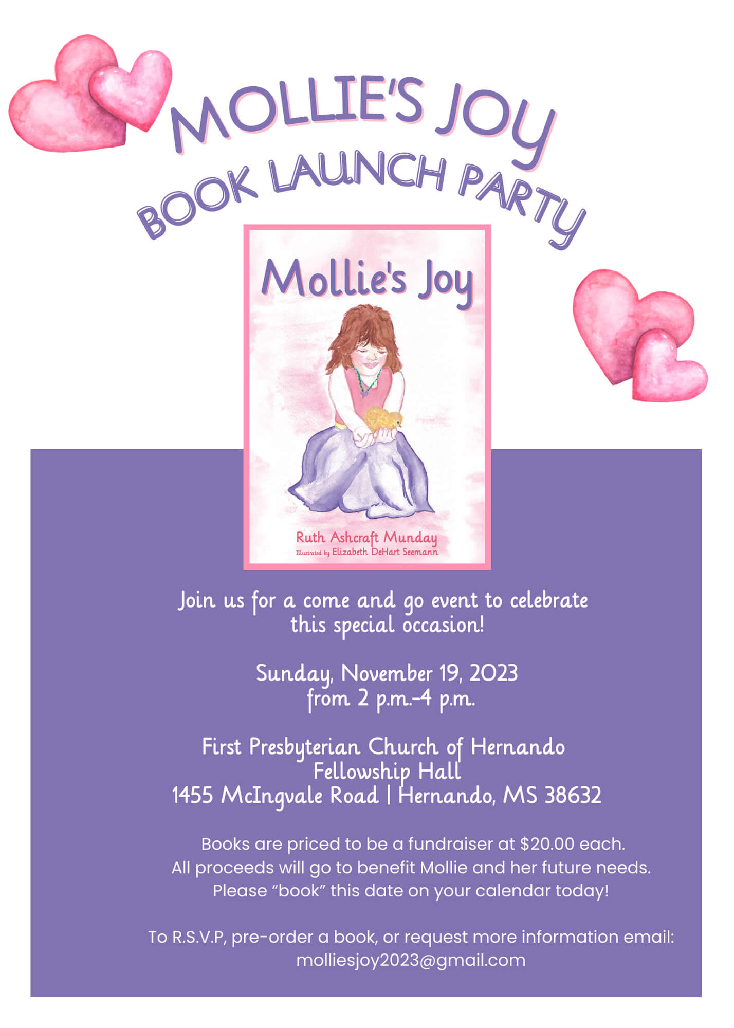 New book shares “Mollie’s Joy” | DeSoto County News