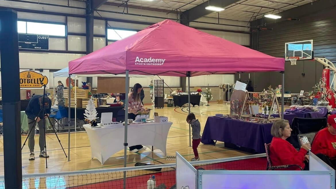 First Hernando Christmas Market held at the Gatorade Fieldhouse ...