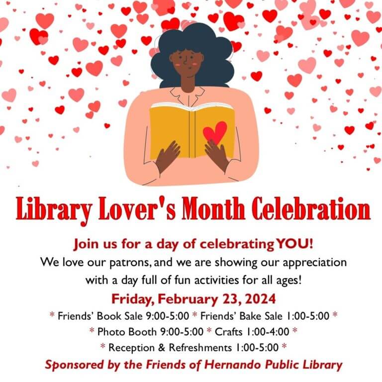 Library Lover's Month Celebration | DeSoto County News