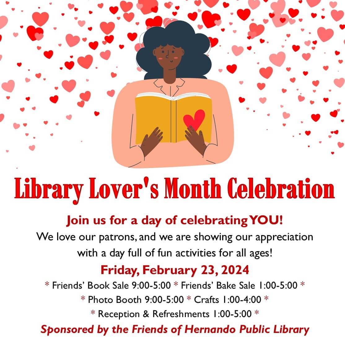 Library Lover's Month Celebration | DeSoto County News