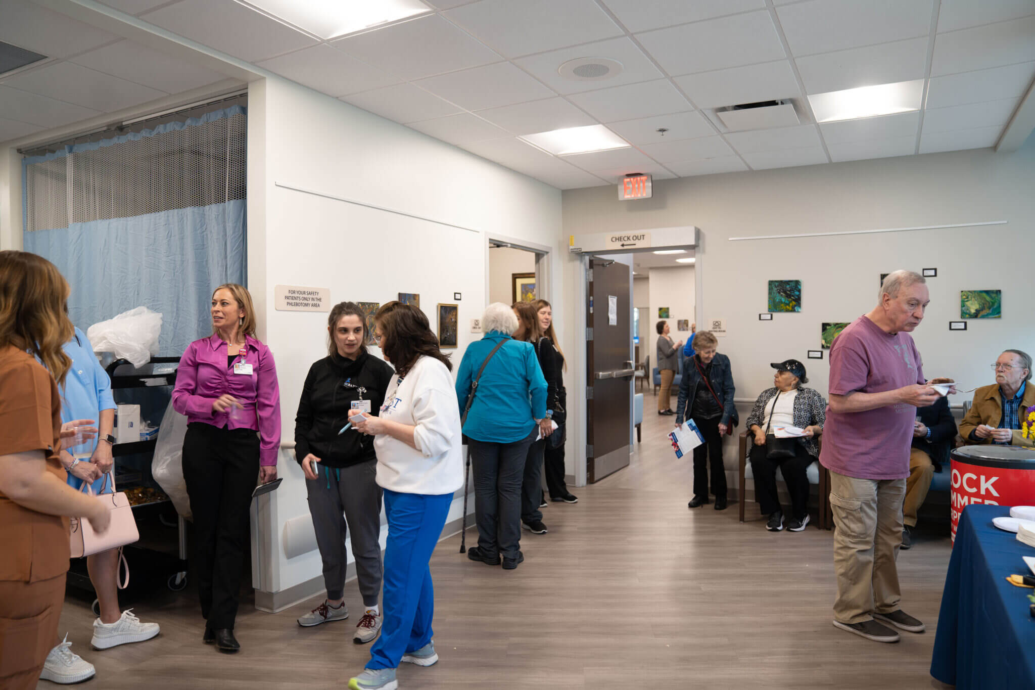 Cancer Center holds an art reception for cancer survivor and artist ...