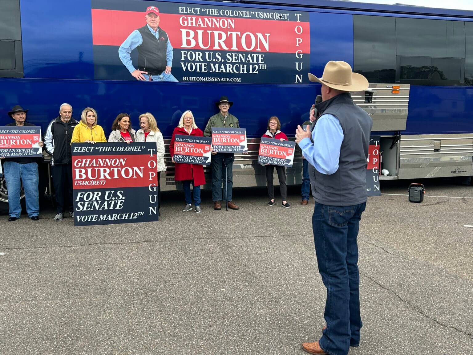 Burton brings Senate campaign to Hernando | DeSoto County News