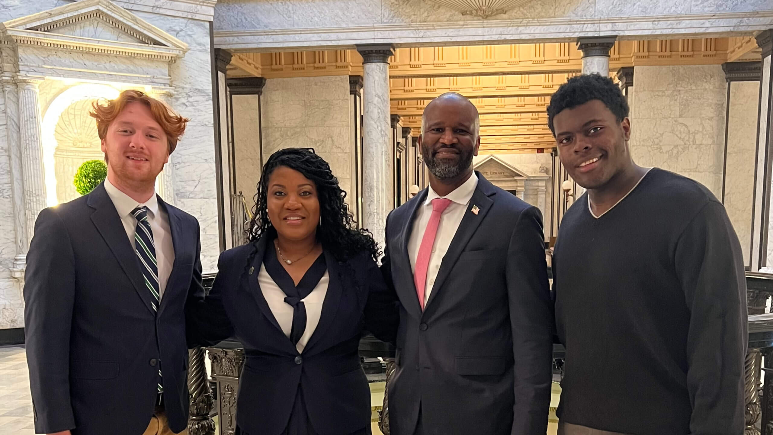 Pinkins connects with college students, introduces Student Ambassador ...