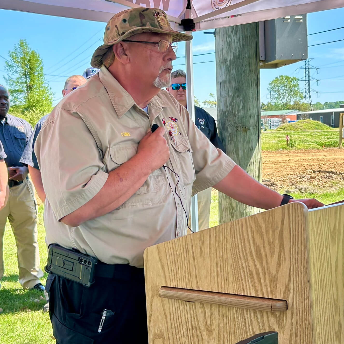 Groundbreaking held for Walls Fire Training Center | DeSoto County News