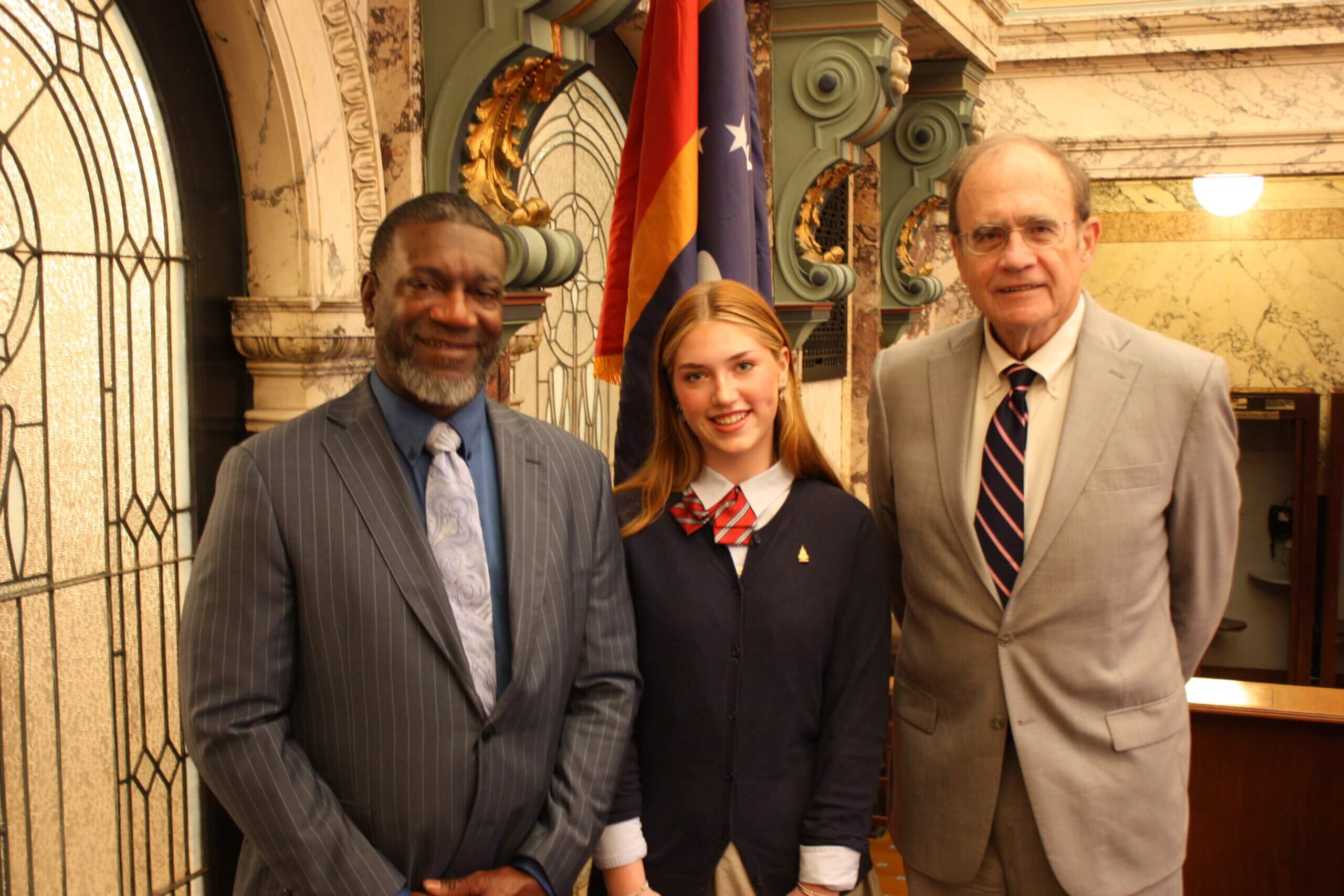 Flowers serves as Senate page | DeSoto County News