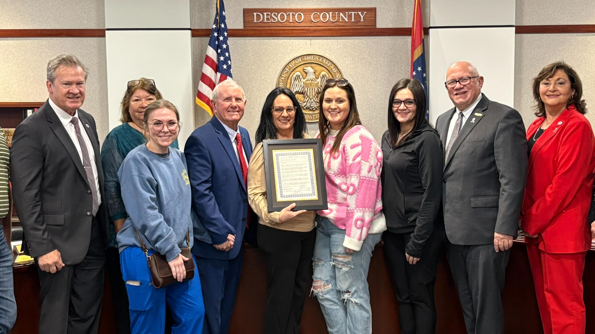 Barringer happy to donate kidney to aid supervisor | DeSoto County News