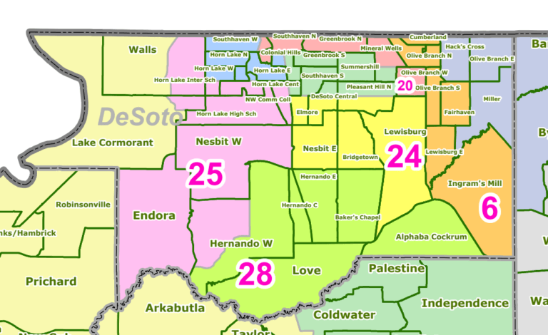 New Senate district maps revealed, special election calendar set | DeSoto County News
