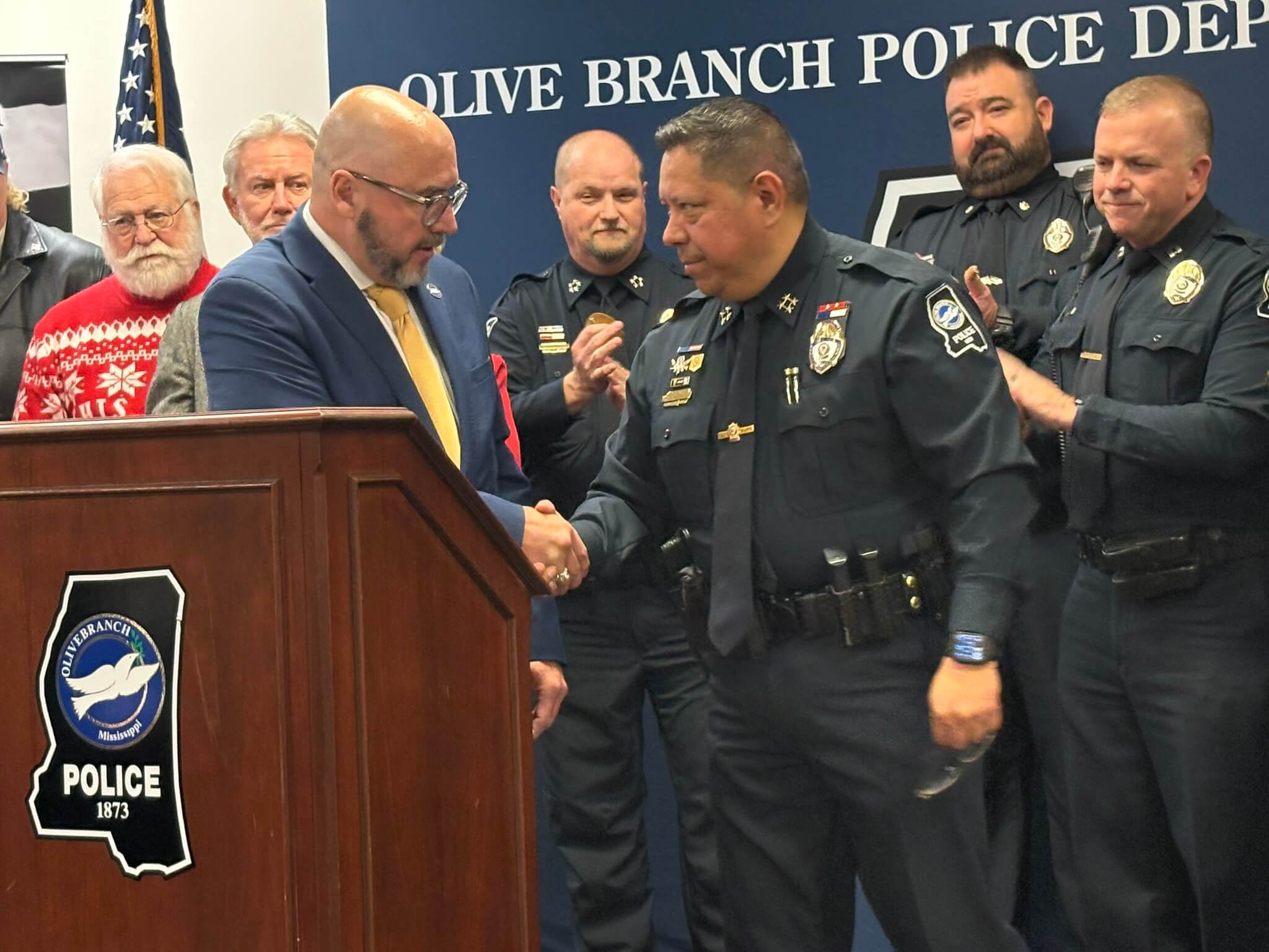 Garcia appointed as new Olive Branch Police Chief | DeSoto County News