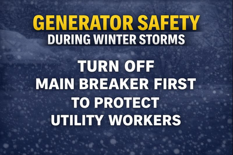 Generator Safety During Winter Storms: One Simple Step Can Save Lives ...