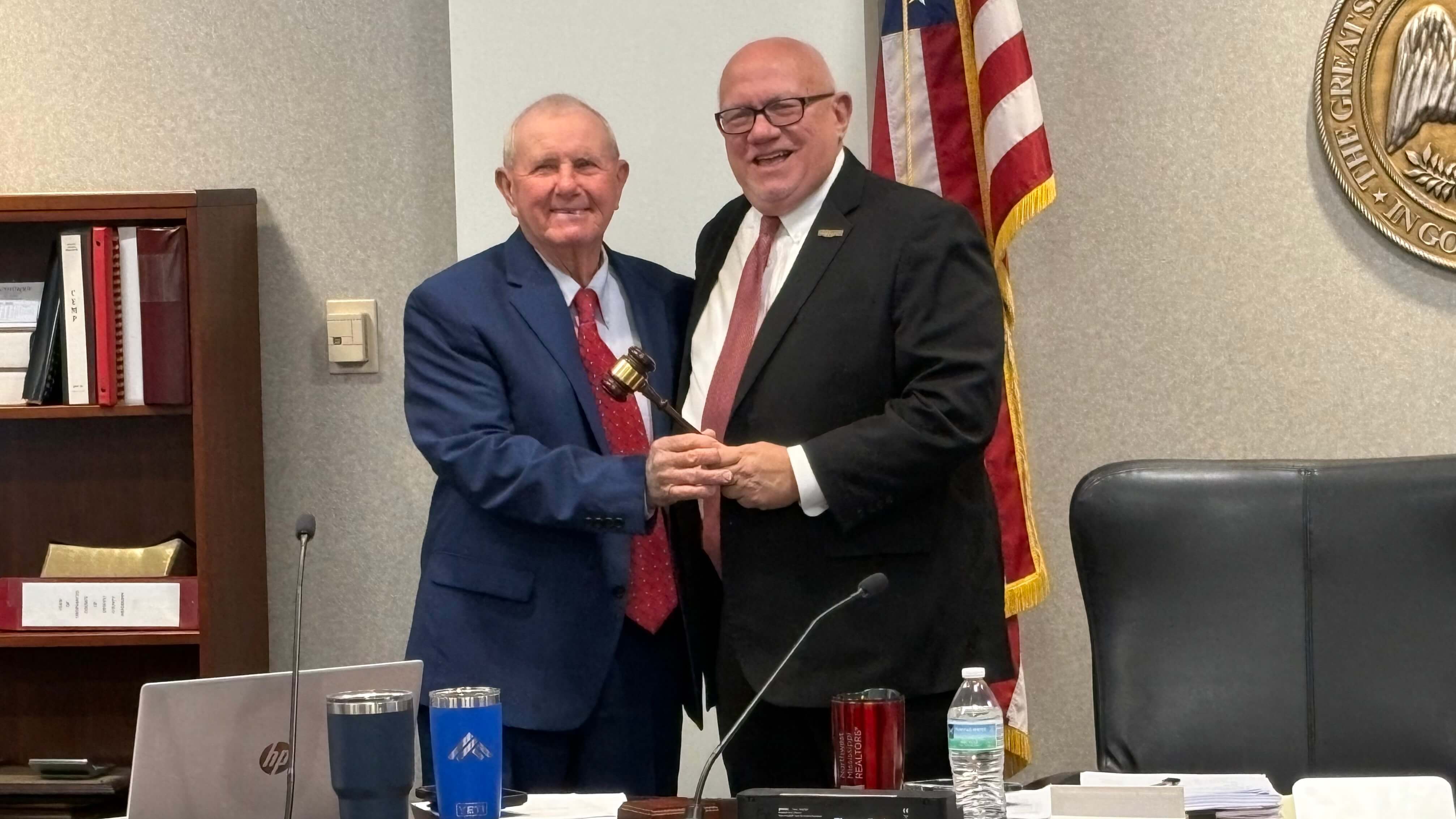 Medlin named Supervisors Board President for 2026 | DeSoto County News