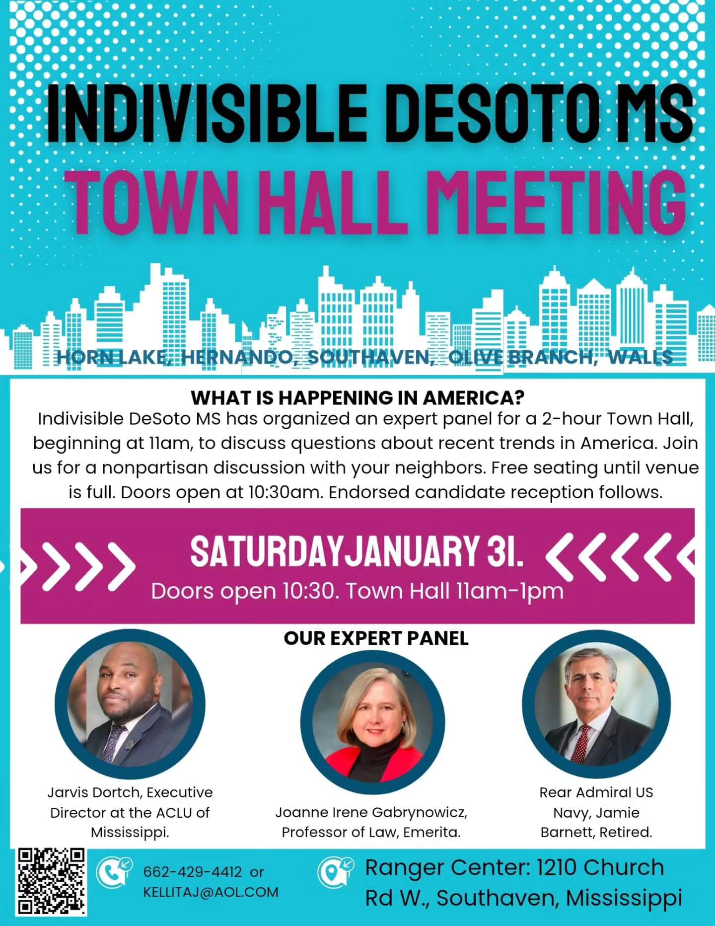 Town Hall in Southaven to spotlight national issues | DeSoto County News