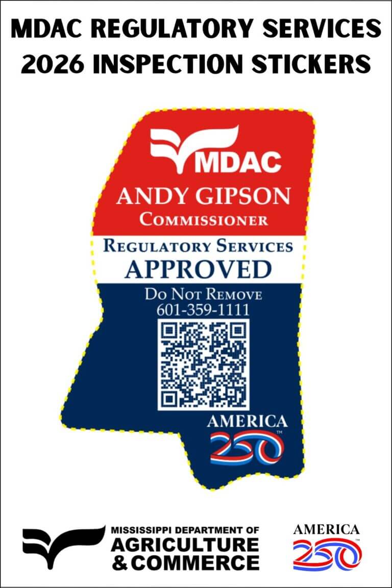 State Ag Department unveils patriotic inspection stickers for ...